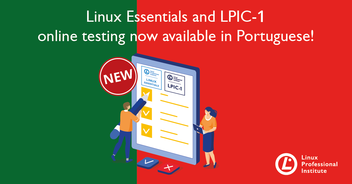 Linux Essentials and LPIC-1 exams available online in Portuguese ...