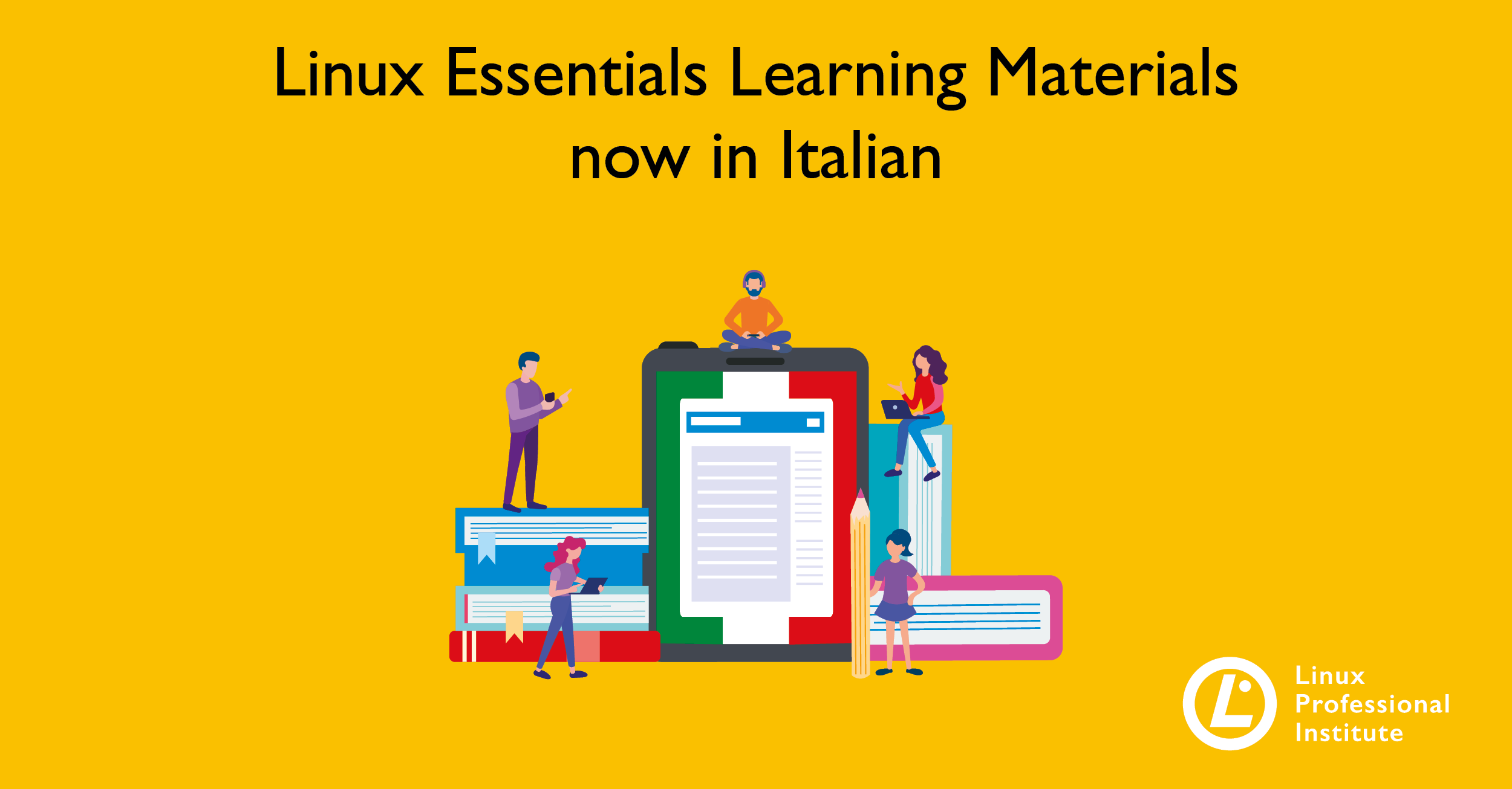 Linux Essentials Learning Materials now in Italian | Linux Professional ...
