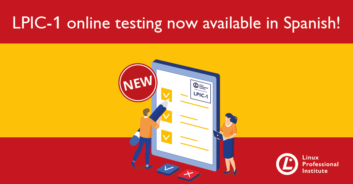 LPIC-1 exams available online in Spanish | Linux Professional Institute