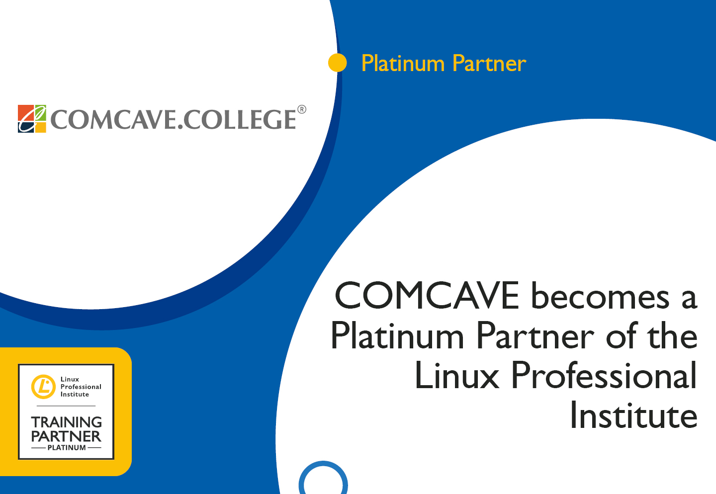COMCAVE becomes a Platinum Partner of the Linux Professional Institute - Linux Professional ...