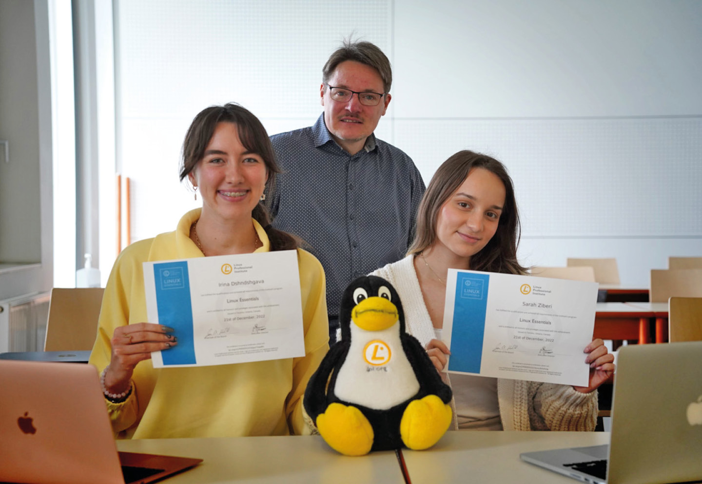 FH Burgenland hosted large Linux Essentials exam lab - Linux Professional Institute (LPI)