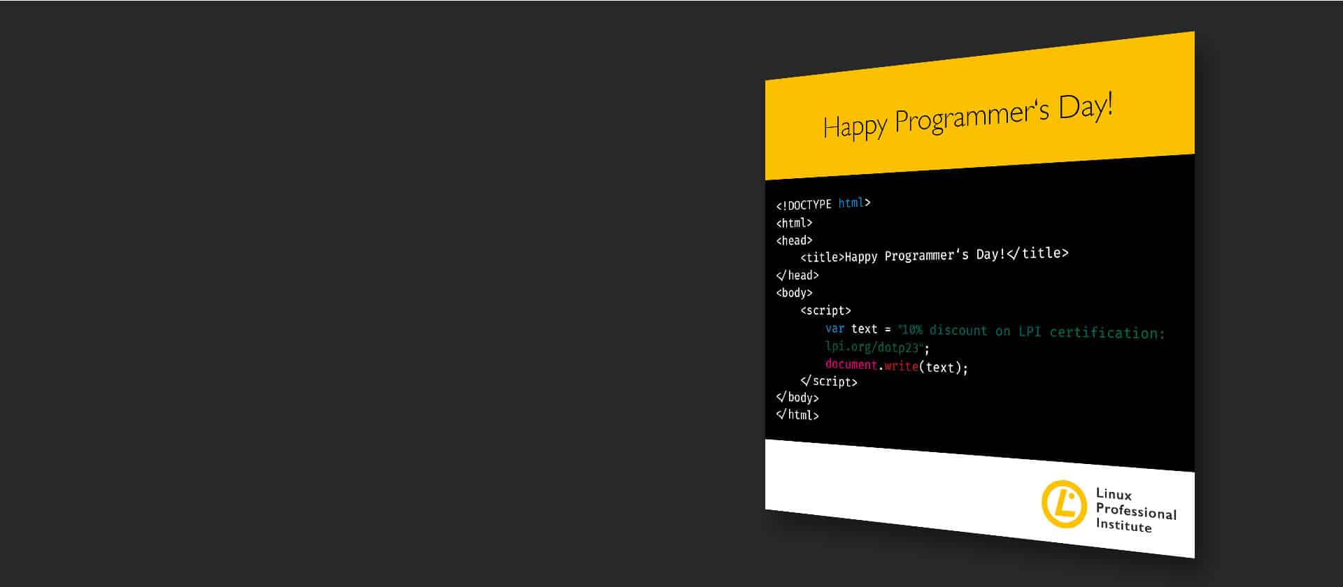 2023プログラマーの日クーポン - Linux Professional Institute (LPI)