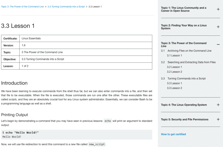 Exam Preparation with the LPI Learning Materials - Linux Professional ...